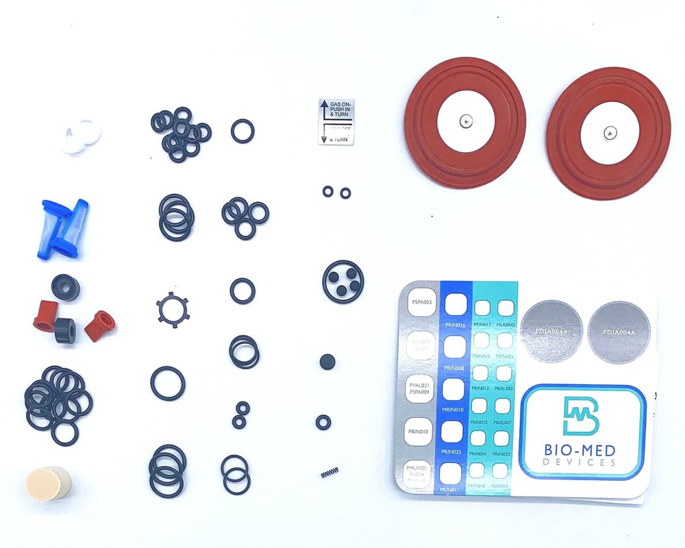 Bio-Med Devices 2008 Air Oxygen Blender PM Kit